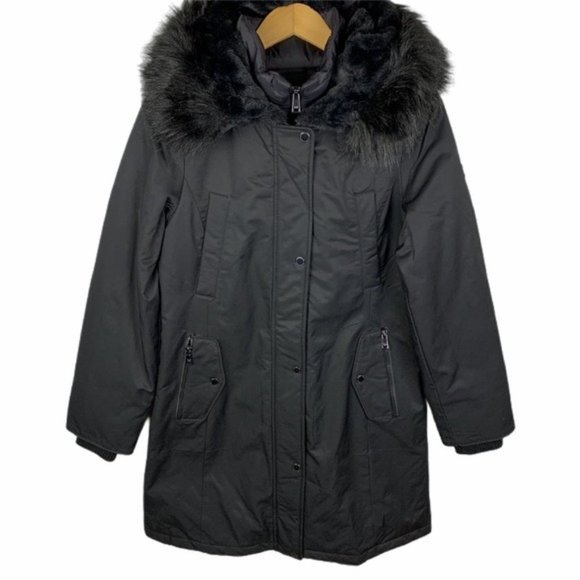 1 Madison | Jackets & Coats | 9 1 Madison Black Expedition Faux Fur ...
